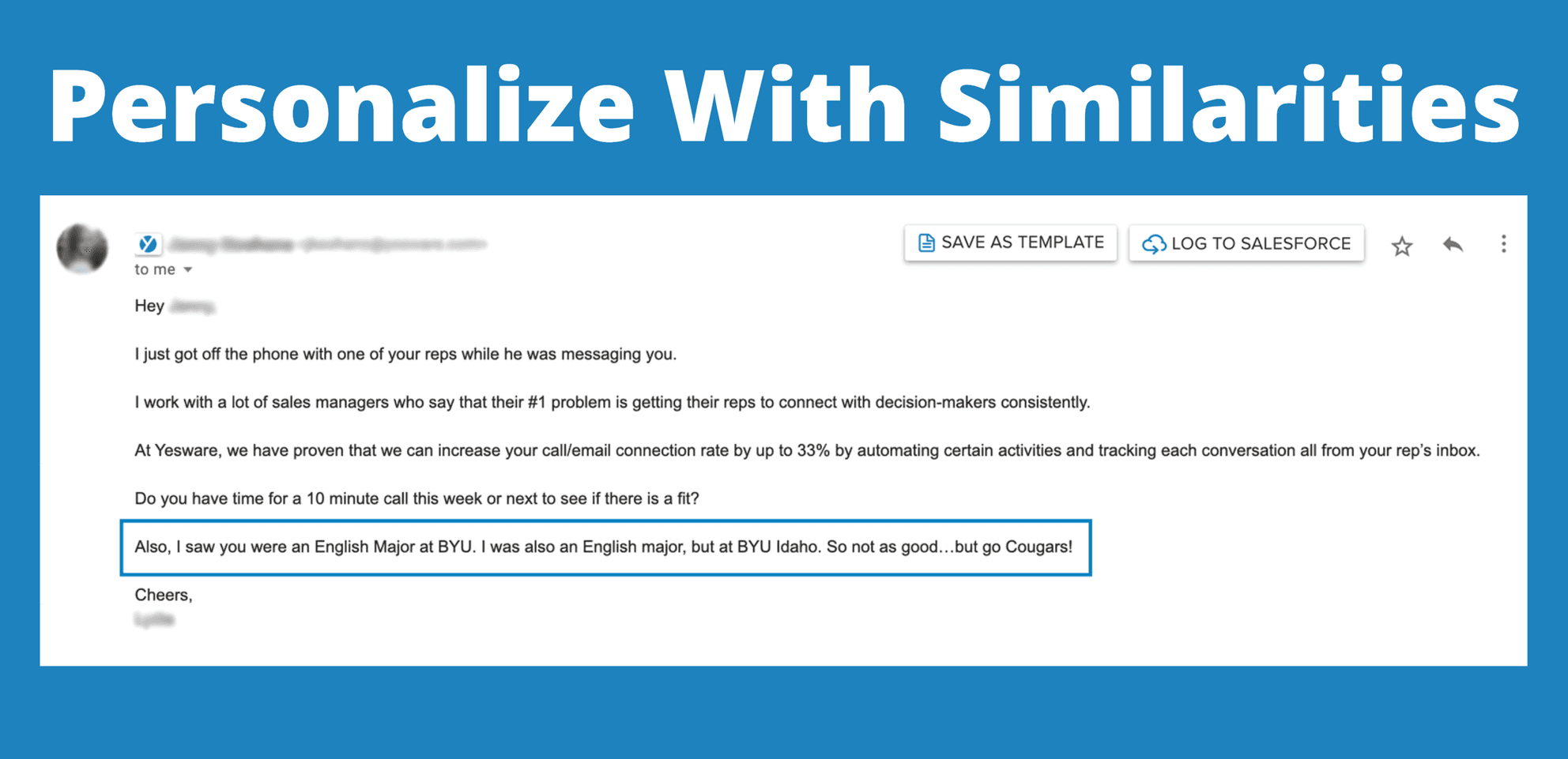 How to Send Personalized Email [TEMPLATES]