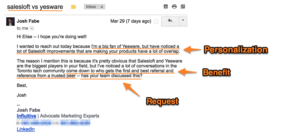 Personal Selling: Your Fast Guide To Get Started Right Now - Yesware Blog