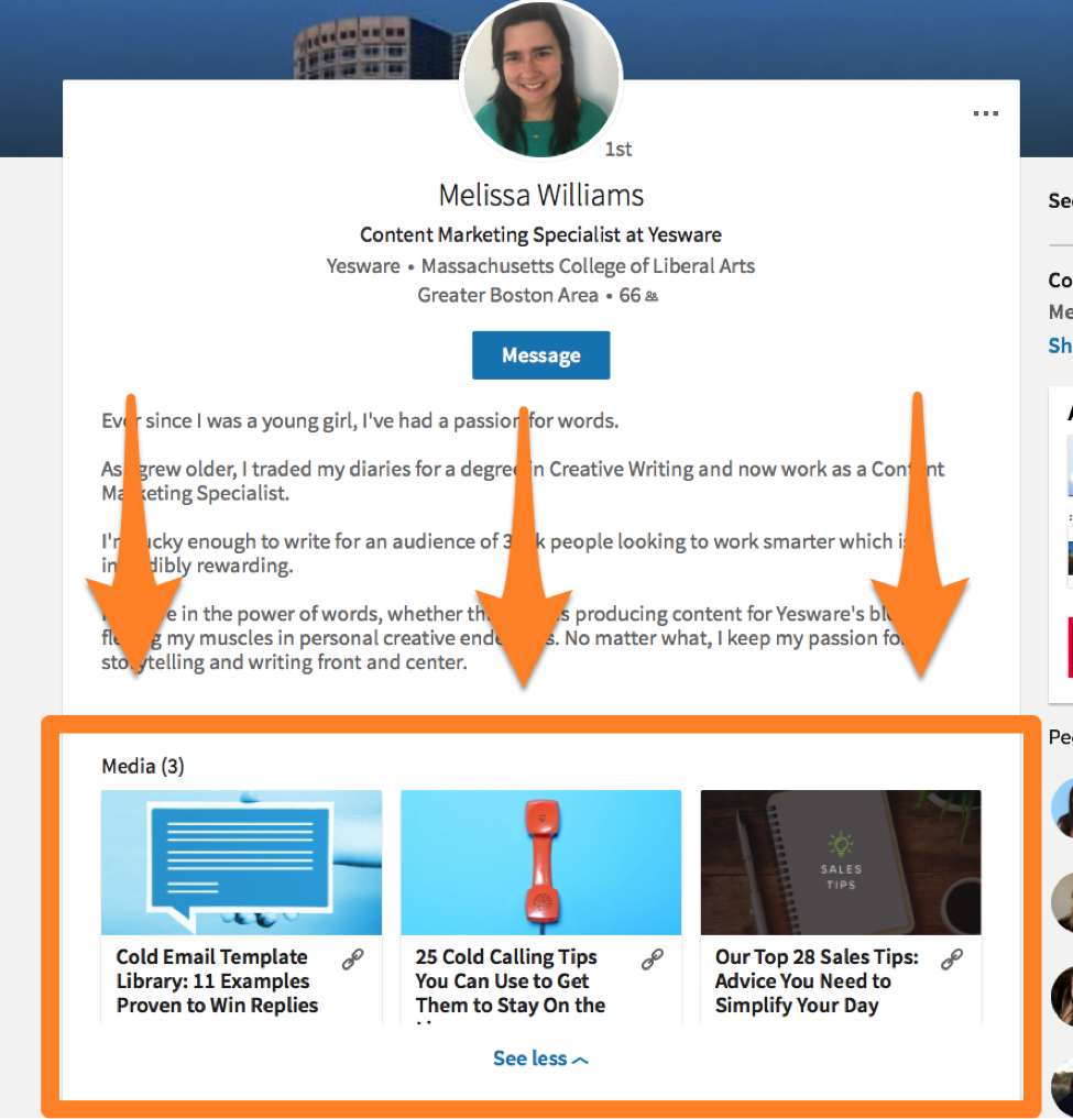 7 LinkedIn Summary Examples That Make You Look Good Yesware Blog