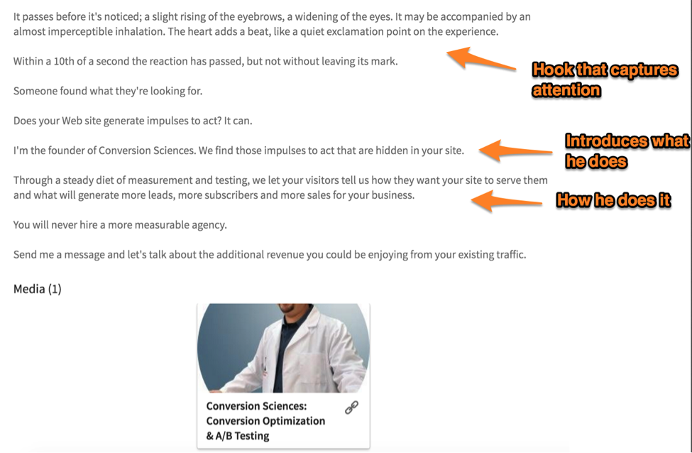 7 LinkedIn Summary Examples That Make You Look Good Yesware Blog